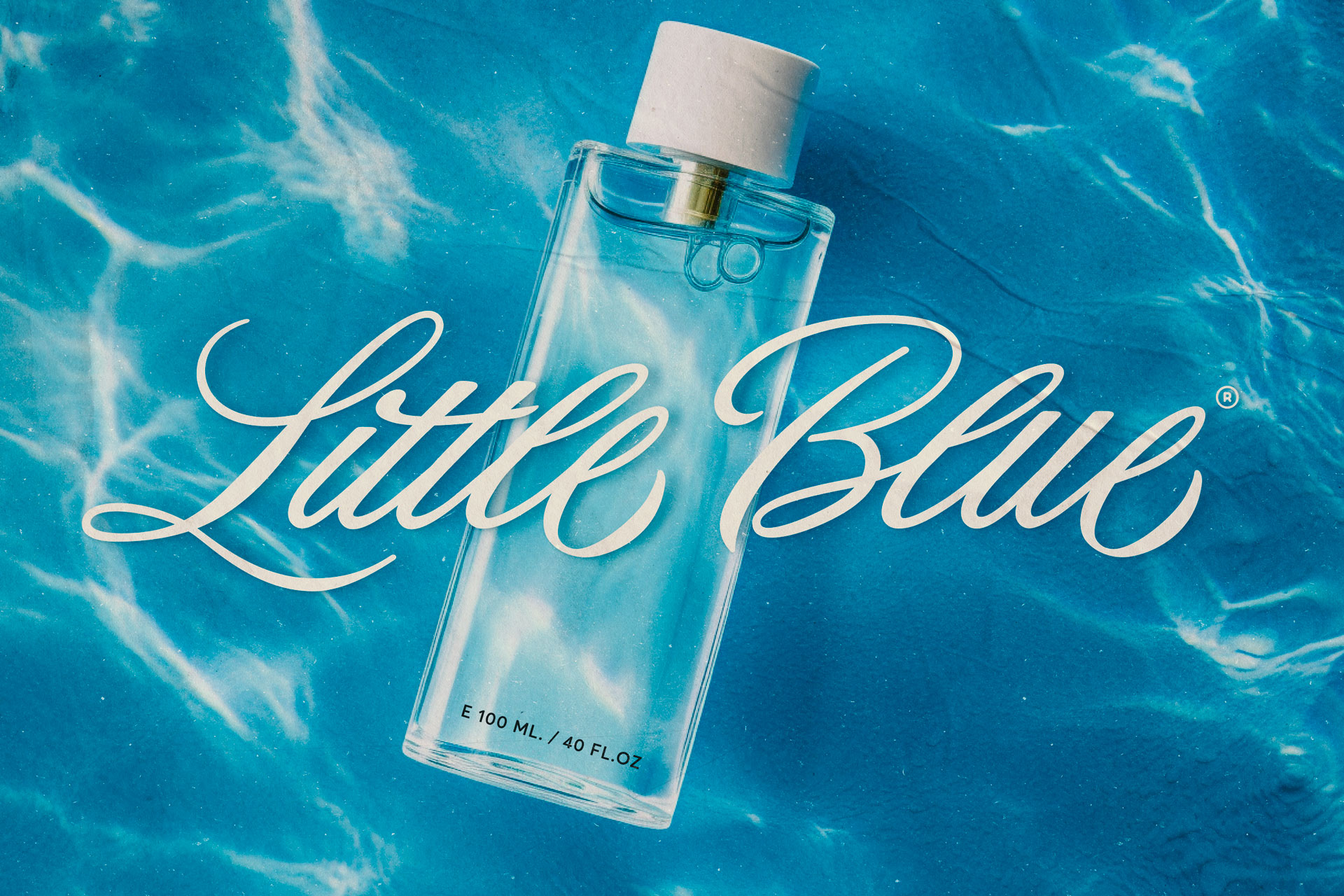 The Original Font | Retro Script - Blessed Print