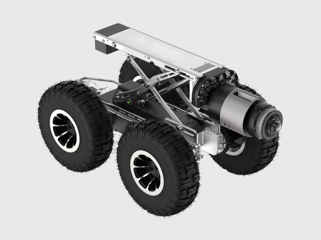 Robotic Sewer Camera TRACER X5-500 | Visual & Lidar Scans