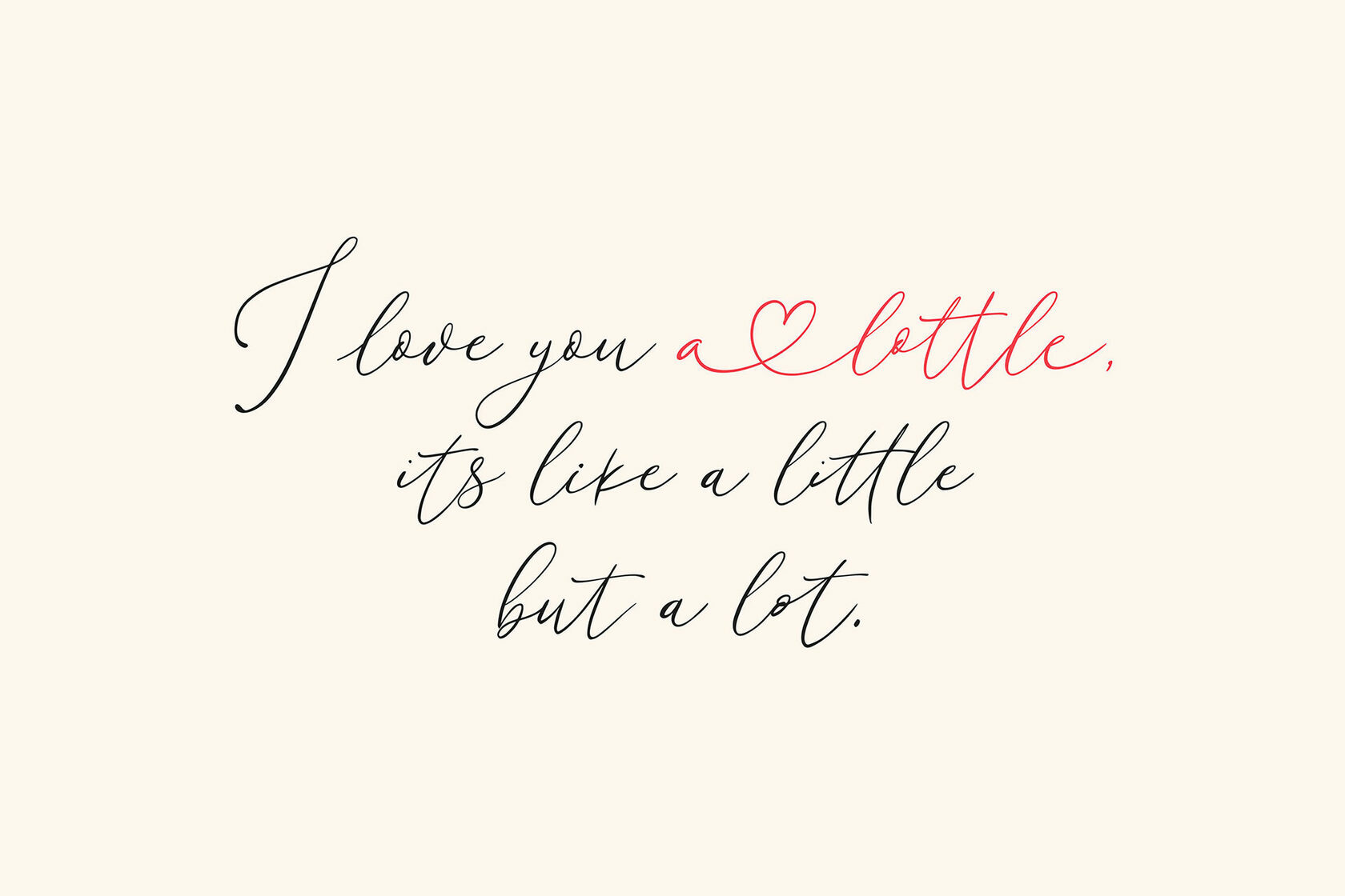 Little Love Font | Script Fonts - Blessed Print