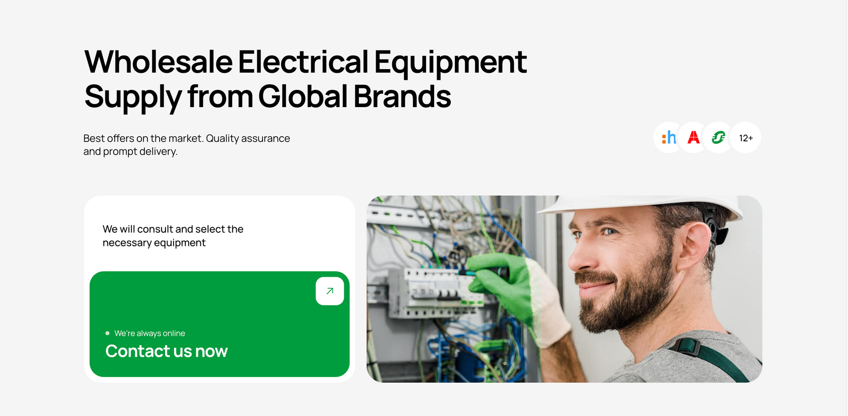 Wholesale Electrical Equipment Supply from Global Brands