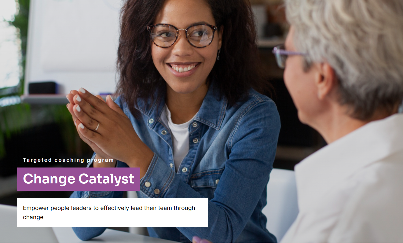 Change Catalyst Program - Tech Leaders Coaching - Elatra