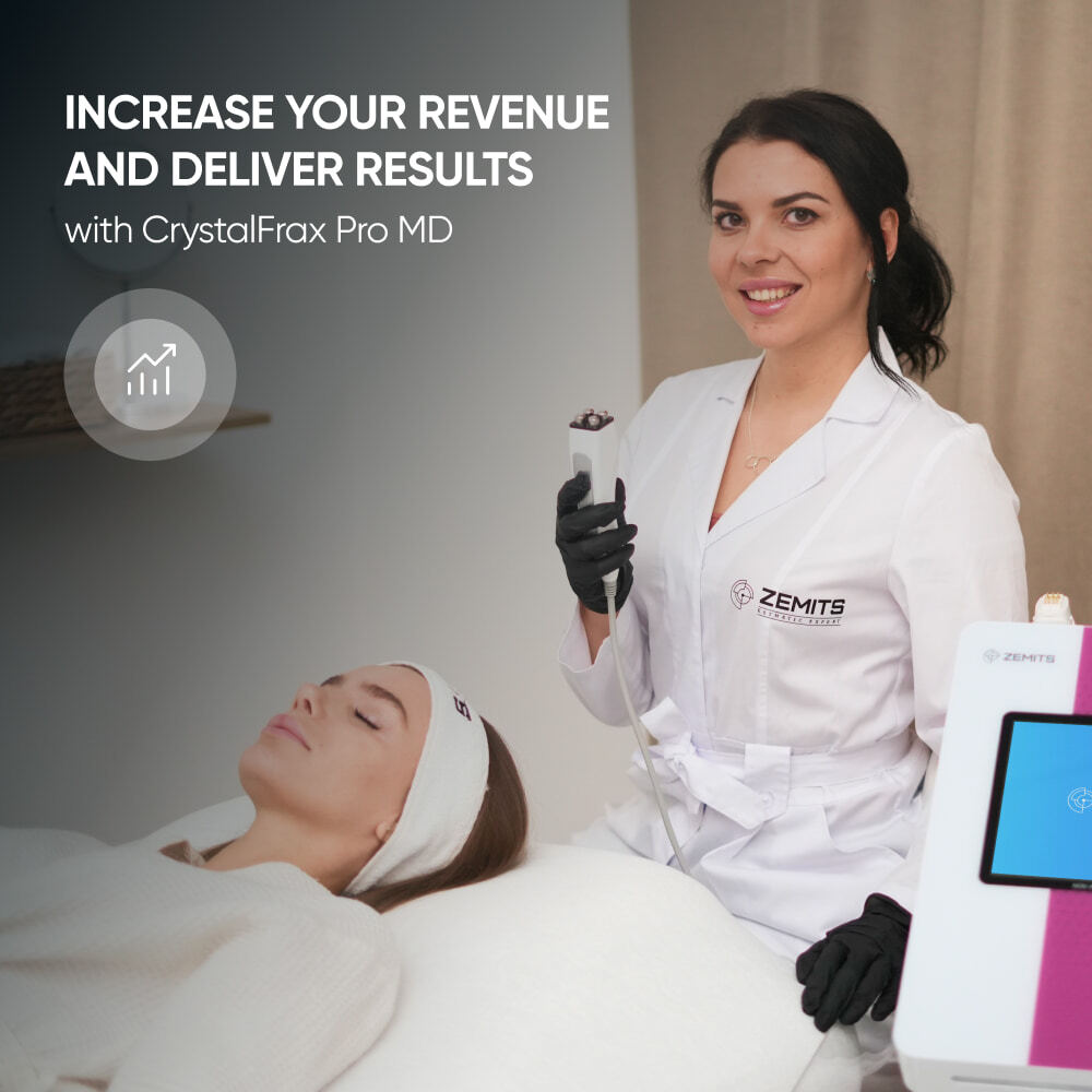 Zemits CrystalFrax Pro MD New Generation Fractional RF System|Esthetic ...