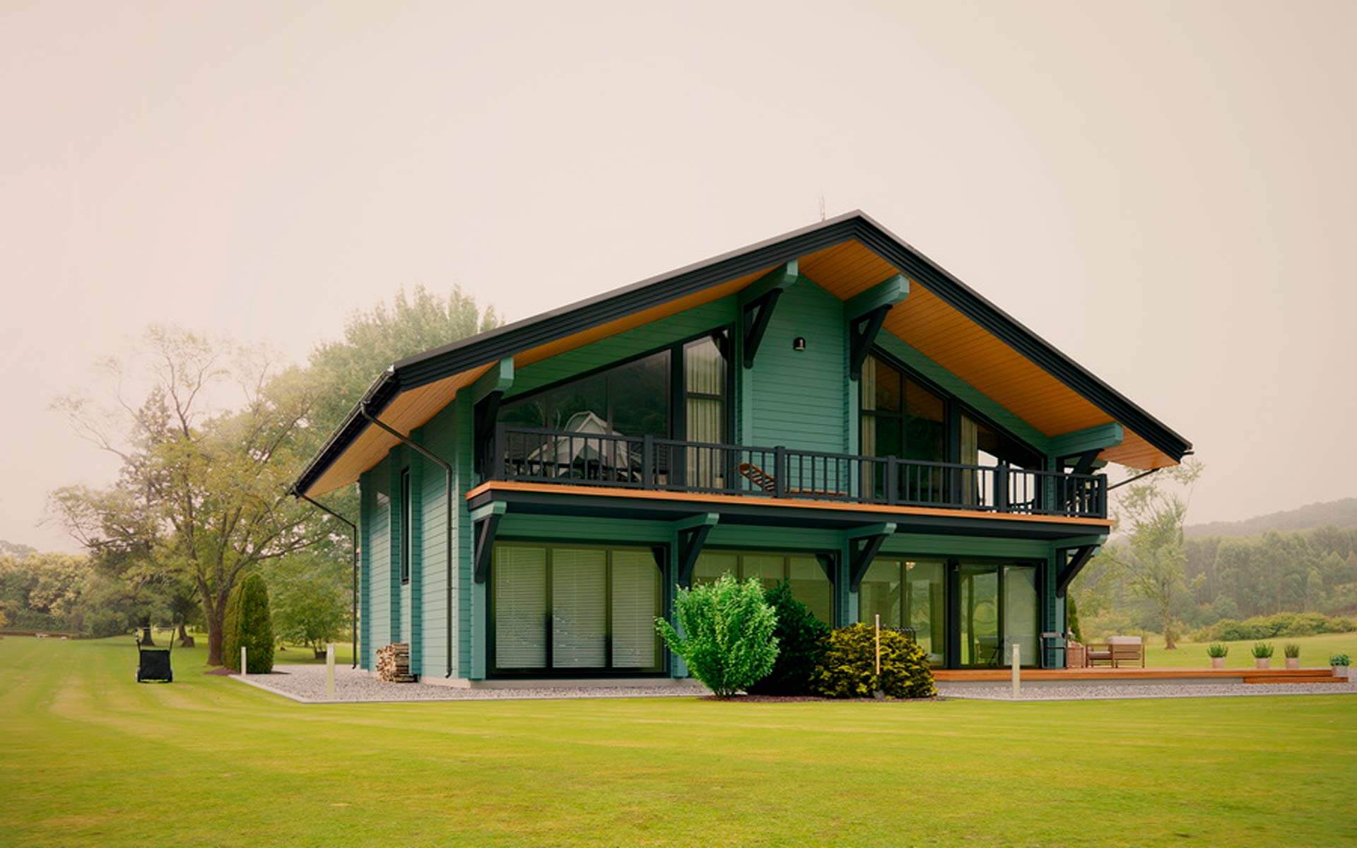 Prefabricated bigger home kit - Silhouette - 2691 ft² / 250 m²