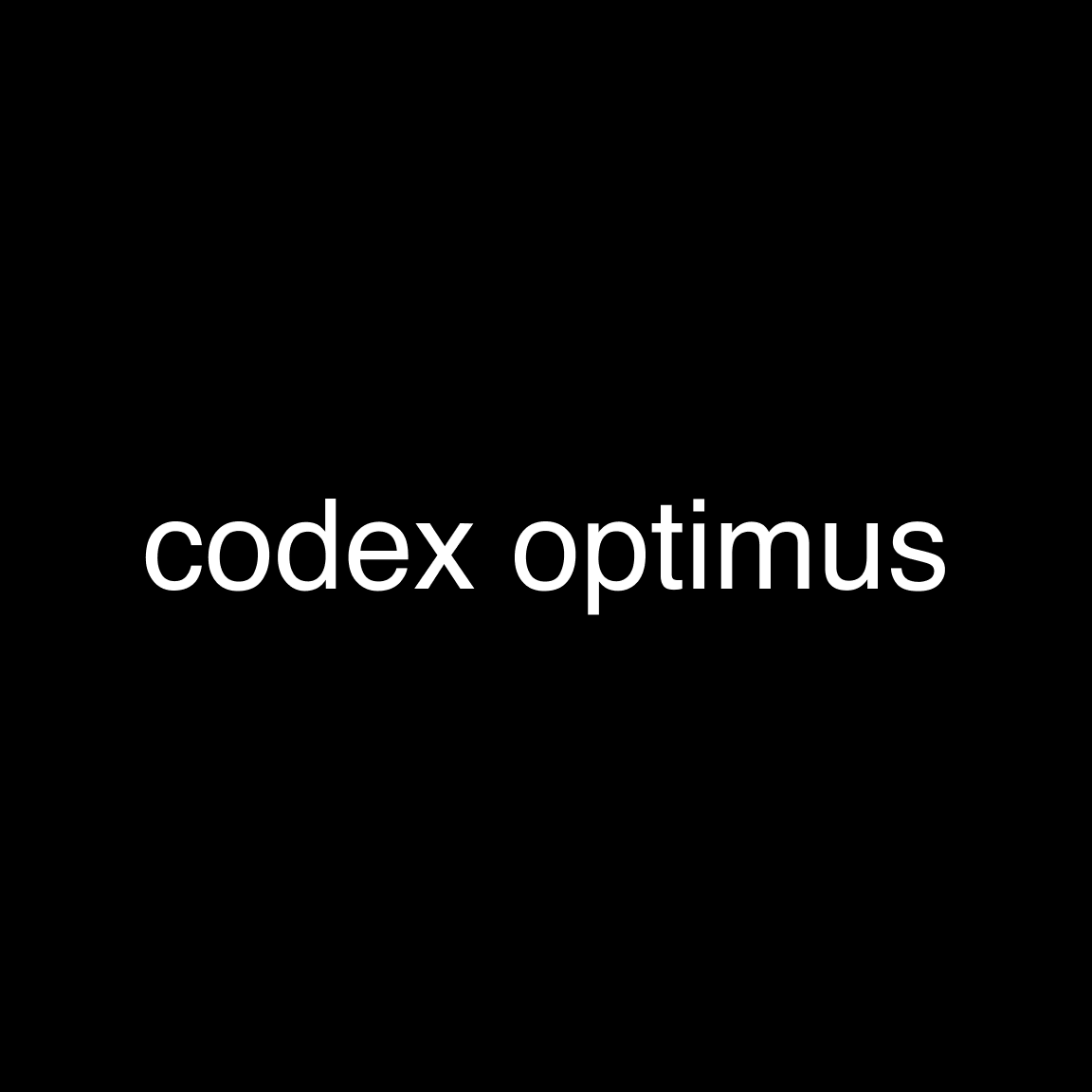 codex optimus