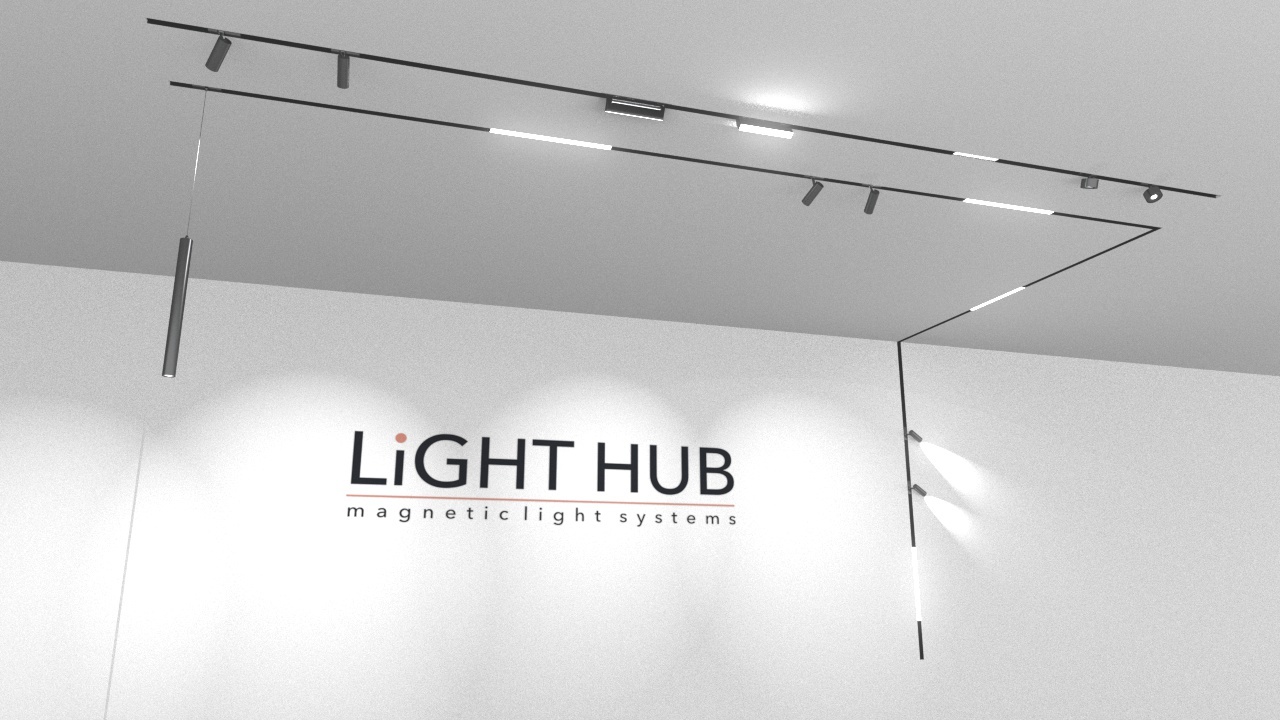 LiGHT HUB | Трек накладний або підвісний Ultra (S 5mm)