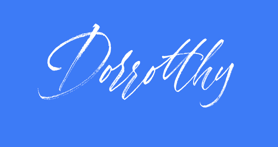 Dorrotthy Font | Script Fonts - Blessed Print