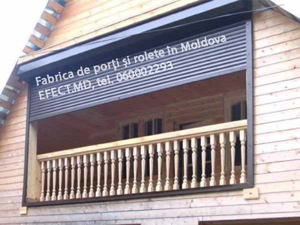 Rolete de protecție automate și manuale pentru balcoane și verande ...