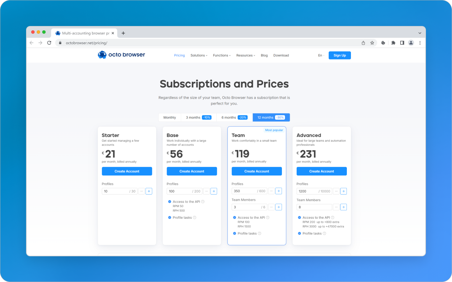 Undetectable vs Octo Browser: A Comparison of Professional Multi-Accounting Browsers