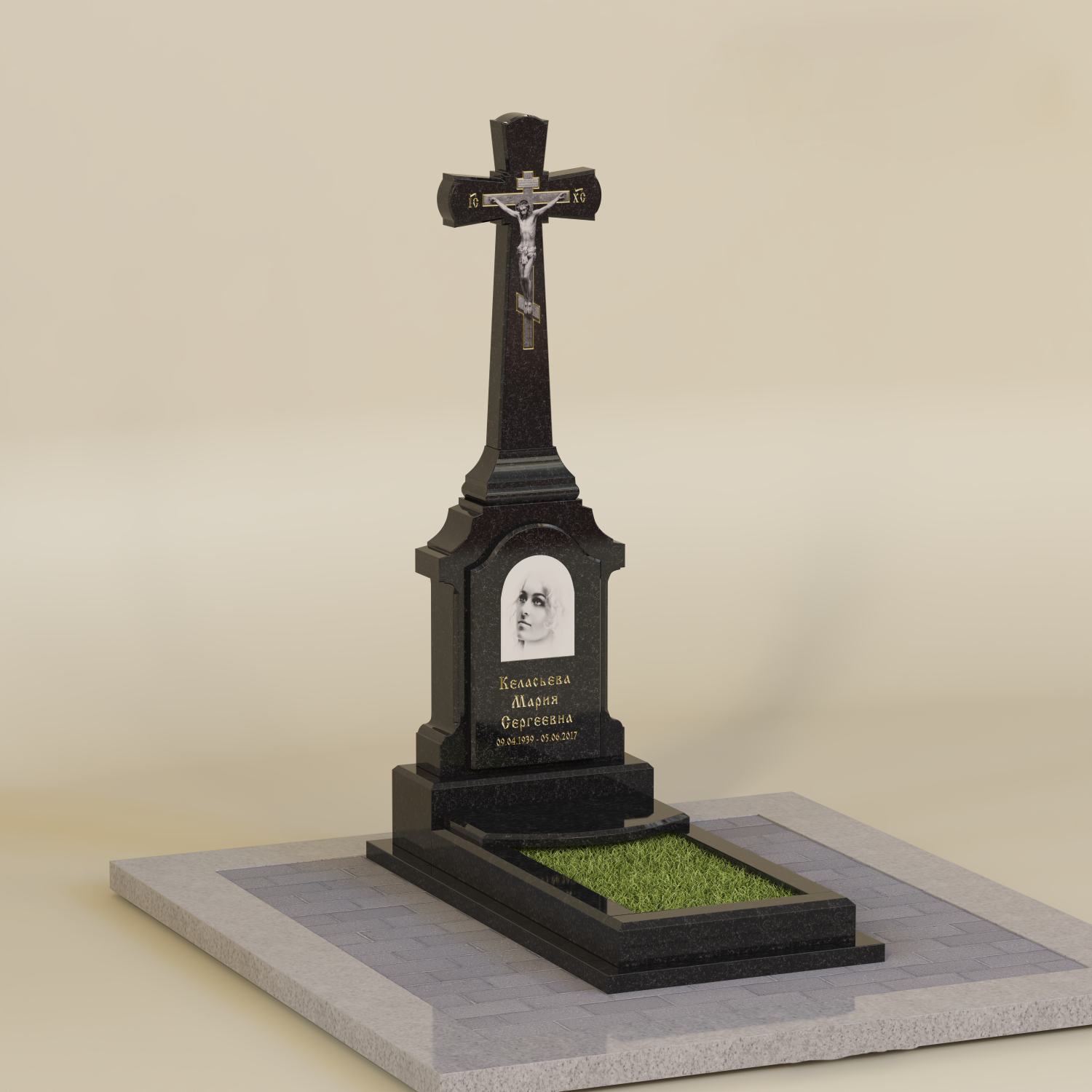 Monumente funerare, cavouri și cruci din granit și marmură | Funerarius ...