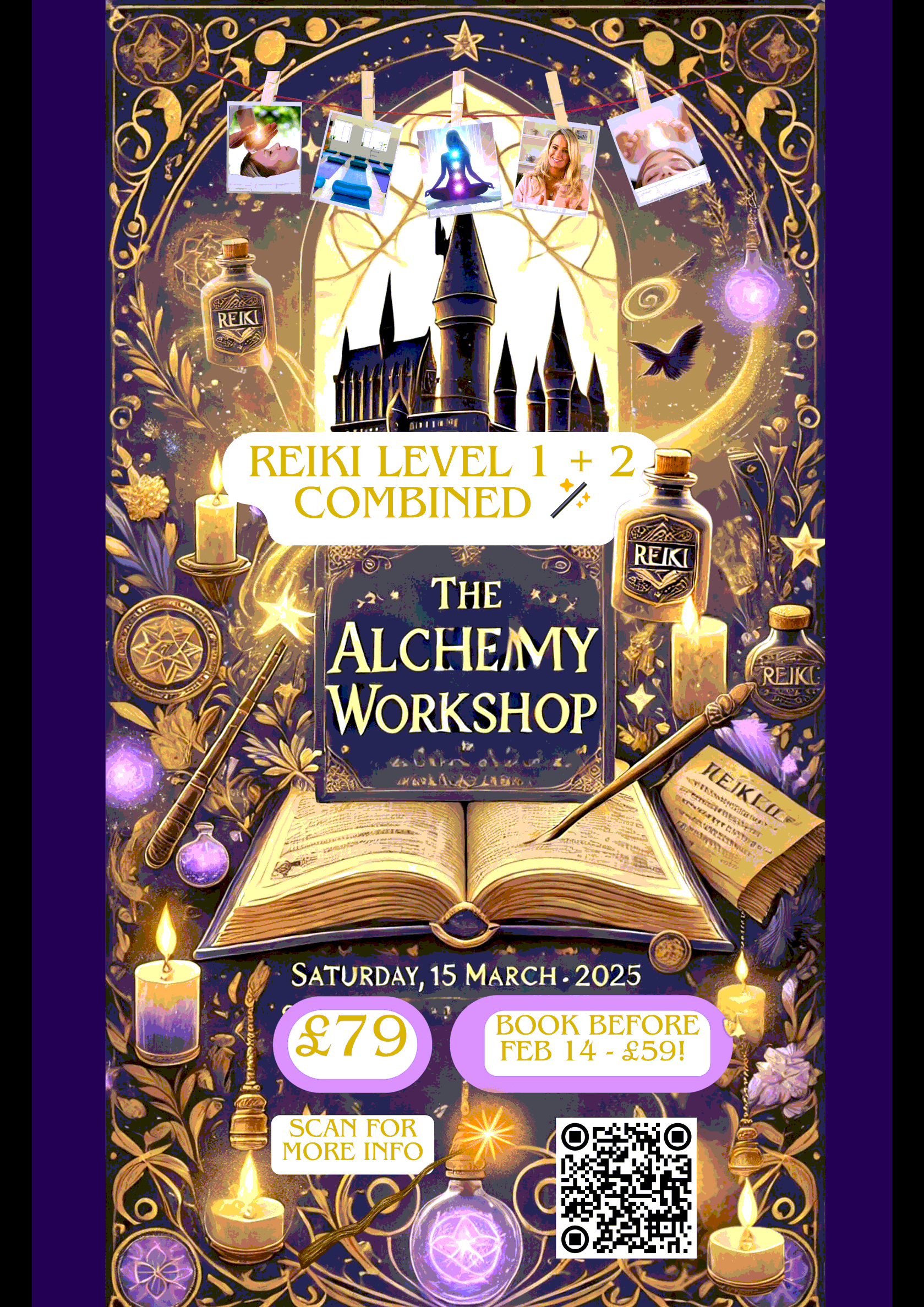 Healing & Alchemy in London | Energy Transformation at The Alchemy Workshop