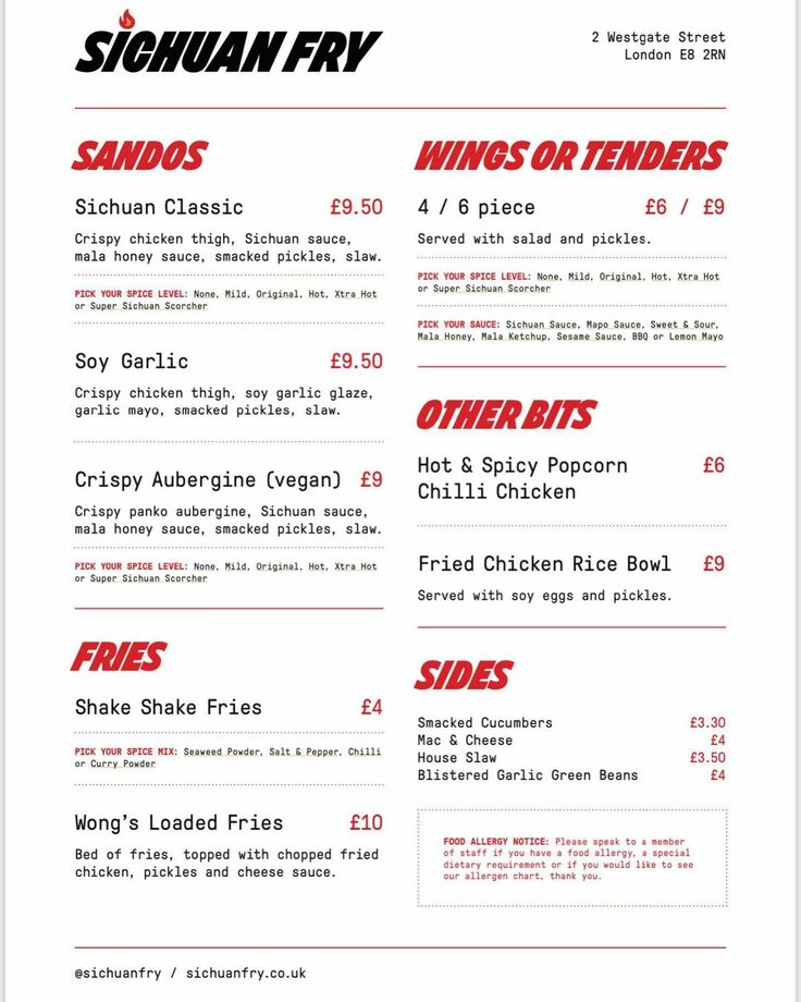 Dumpling Shack’s spicy fried chicken restaurant Sichuan Fry launches in ...