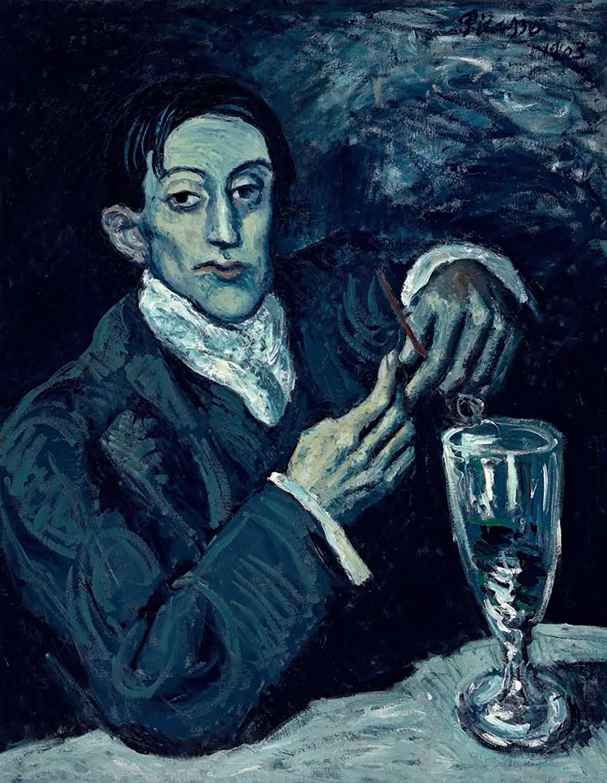 Pablo Picasso and the Ontological Consolidation of the Blue Period