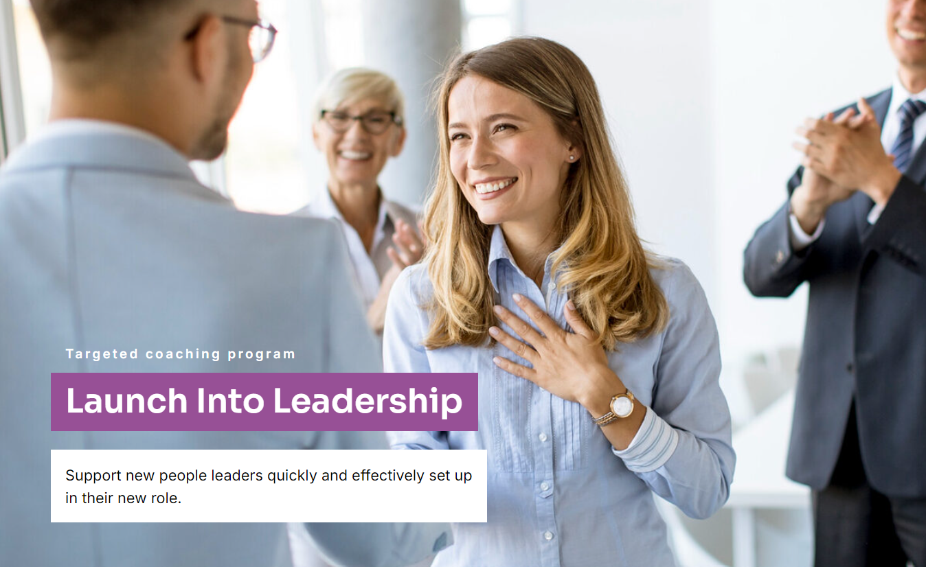 Stepping into Leadership Program - Leadership Coaching - Elatra