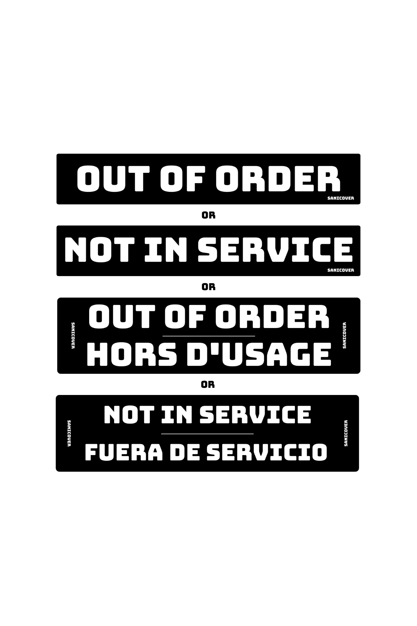 Out-of-Order Urinal Covers | Facility Unlimited