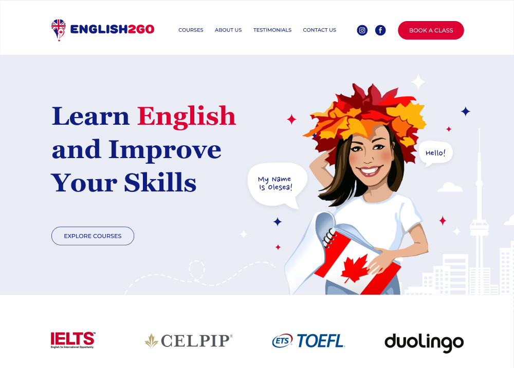 English2Go | English Learning School in Toronto | IELTS | CELPIP ...