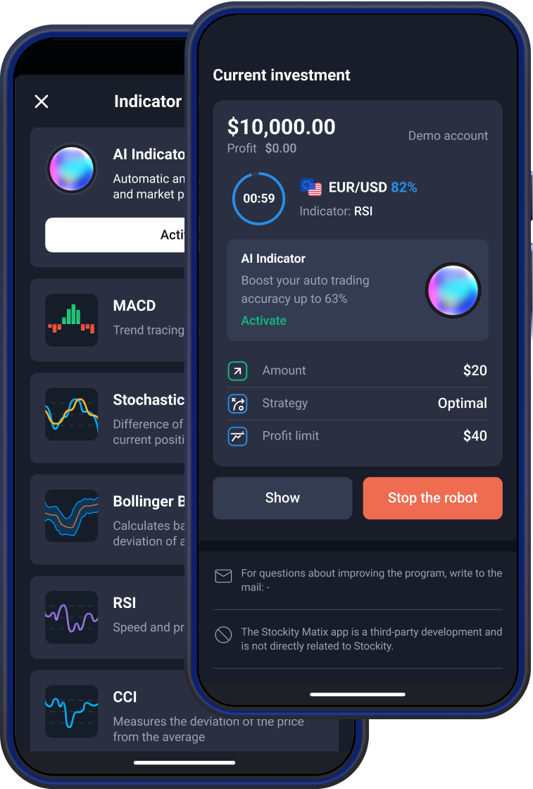 Tradematix Robot for Expert Option