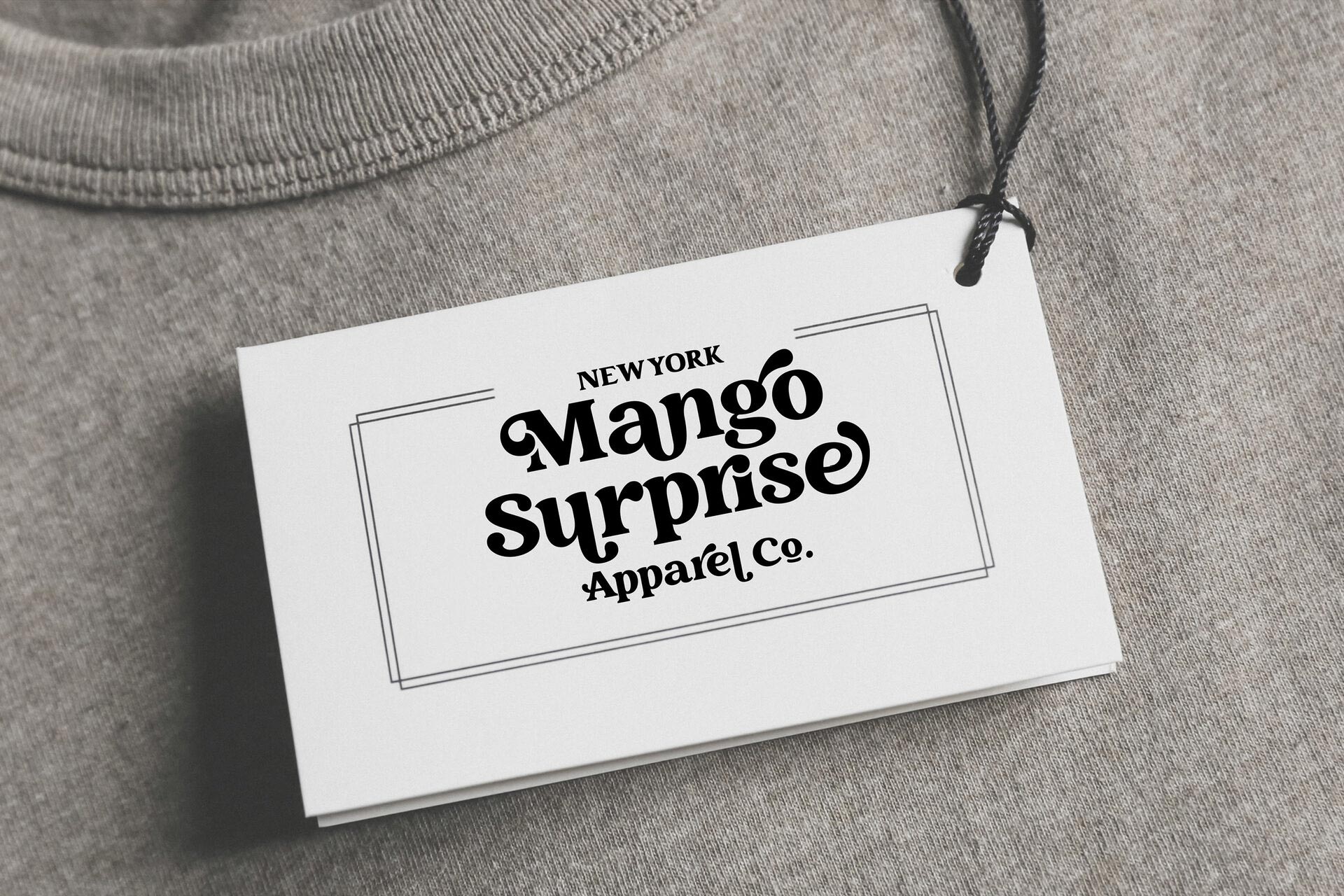 Creative Vintage Font | Serif Fonts - Blessed Print
