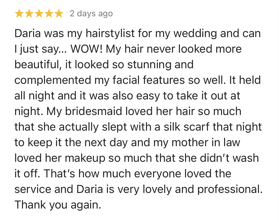 Top Wedding Hair and Makeup Artist | Daria Medko | Melbourne, Victoria