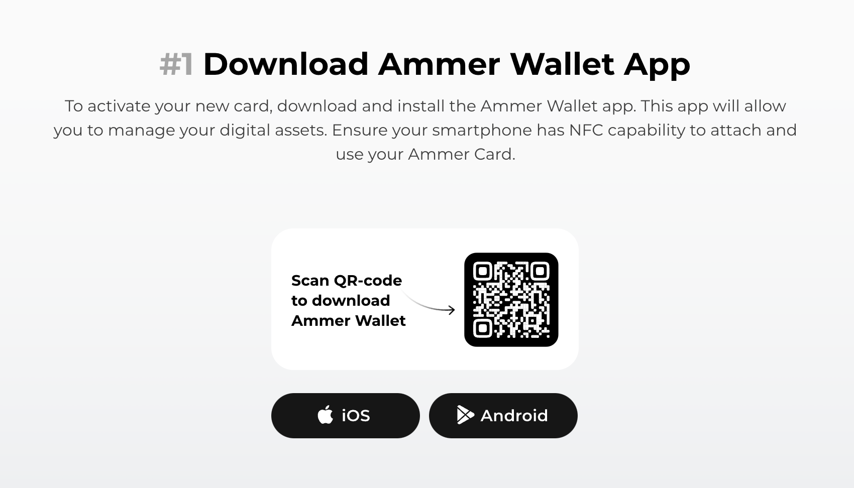 Ammer Group | How to attach your card