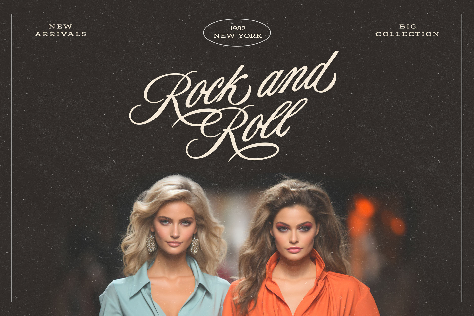 The Original Font | Retro Script - Blessed Print