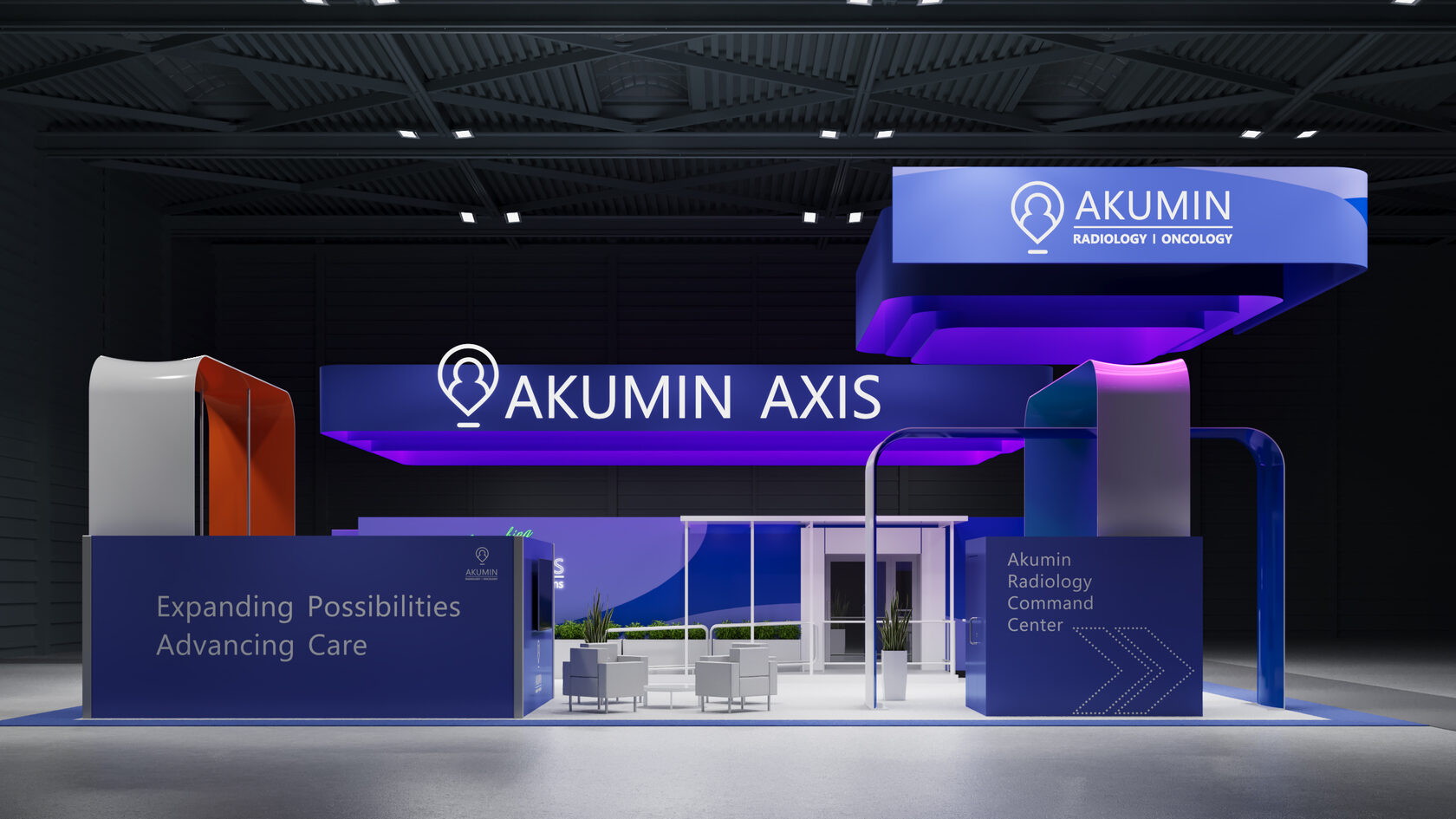 AKUMIN RSNA 2024 BOOTH DESIGN