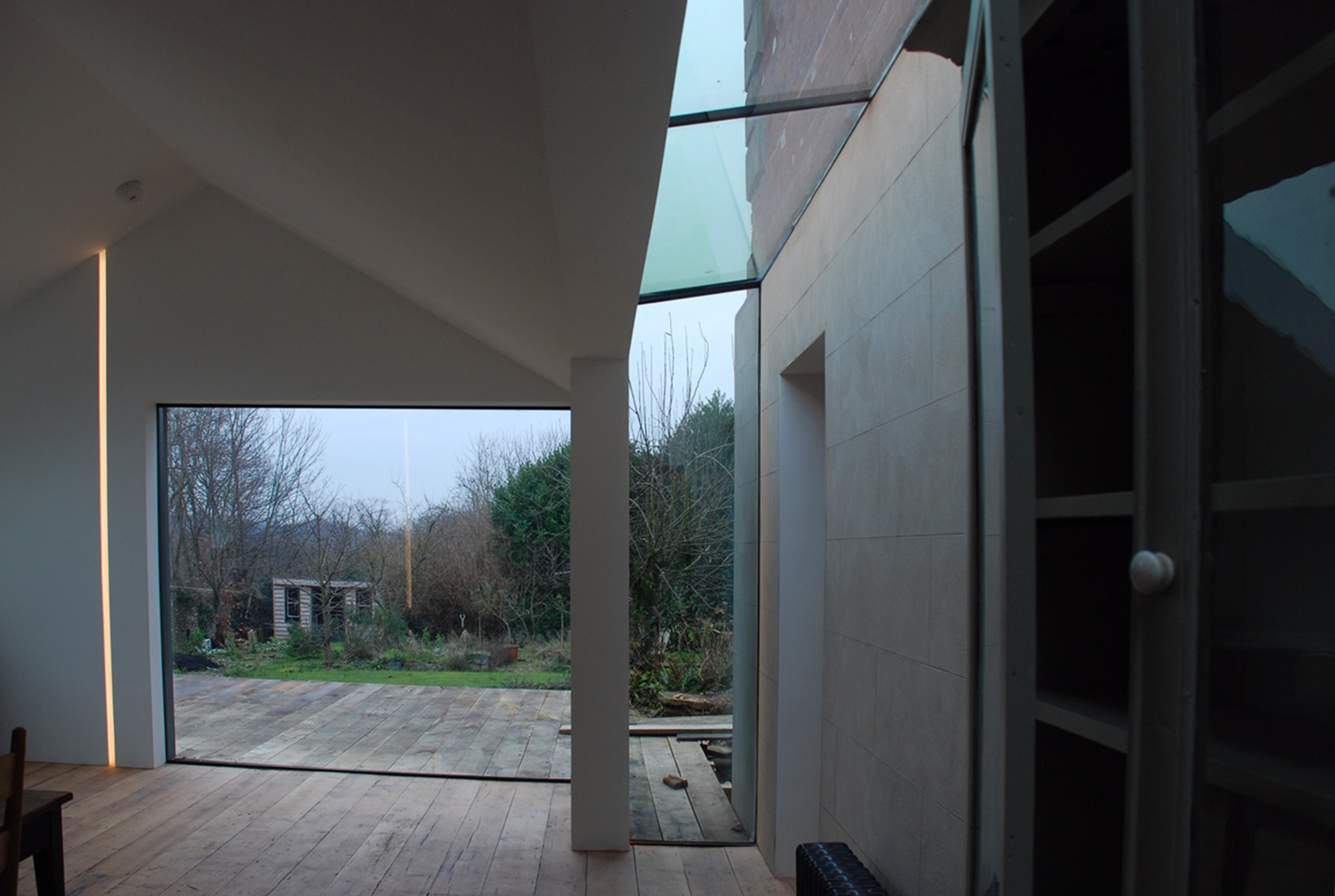 Glass Links Between Buildings (House and garage) - Glass Structures Limited