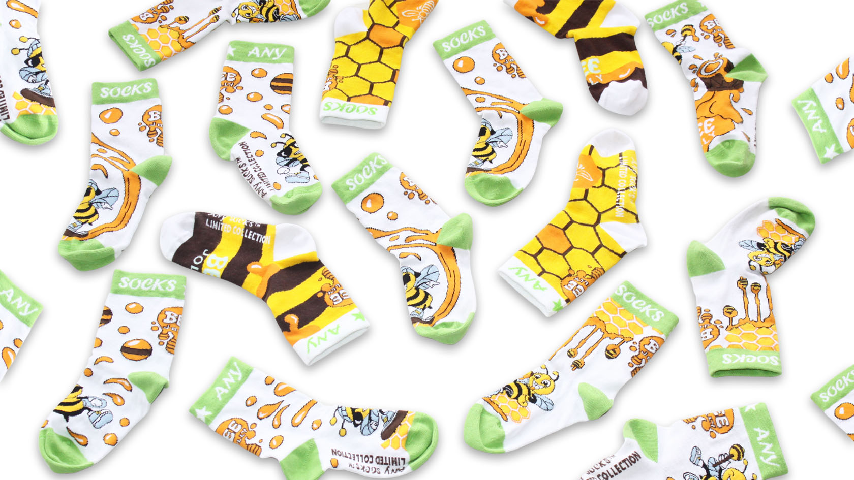 AnySocks — Universal Socks Without Pairs, Easy to Mix and Match