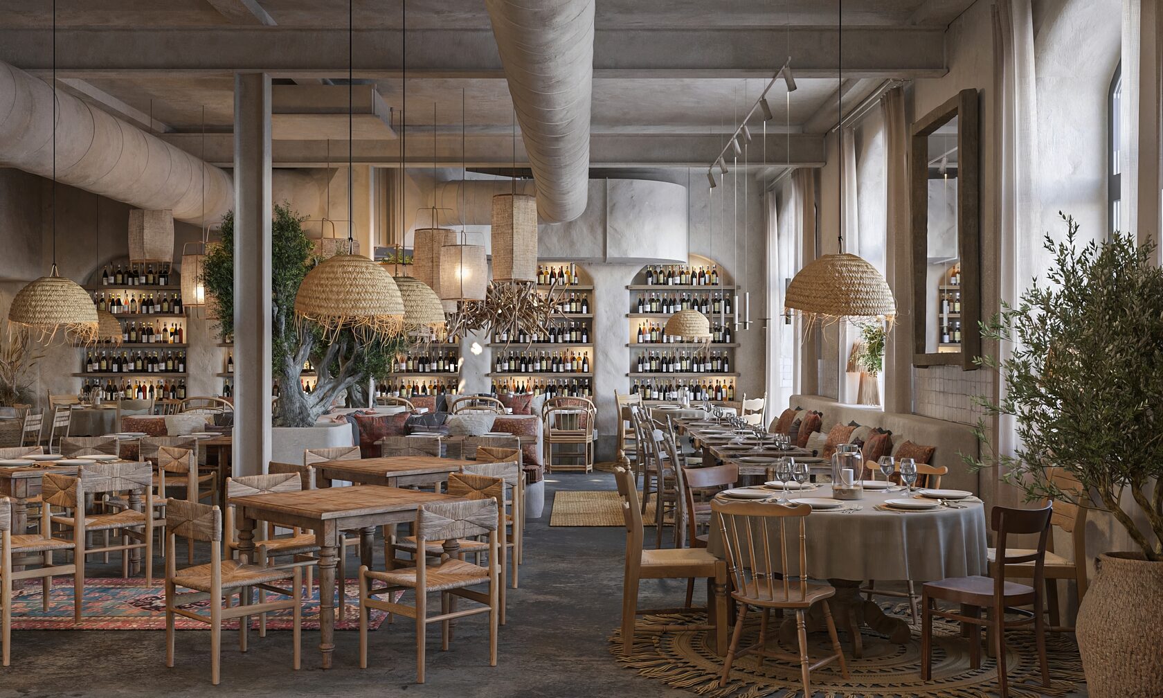 CGI Kite: 3D Commercial Interior Rendering