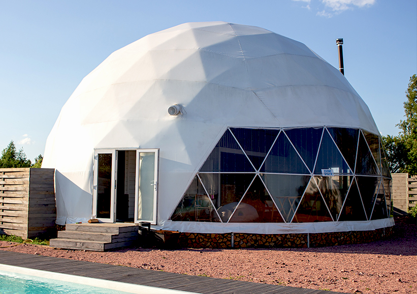 Top 3 most popular geodesic dome models by ecopod