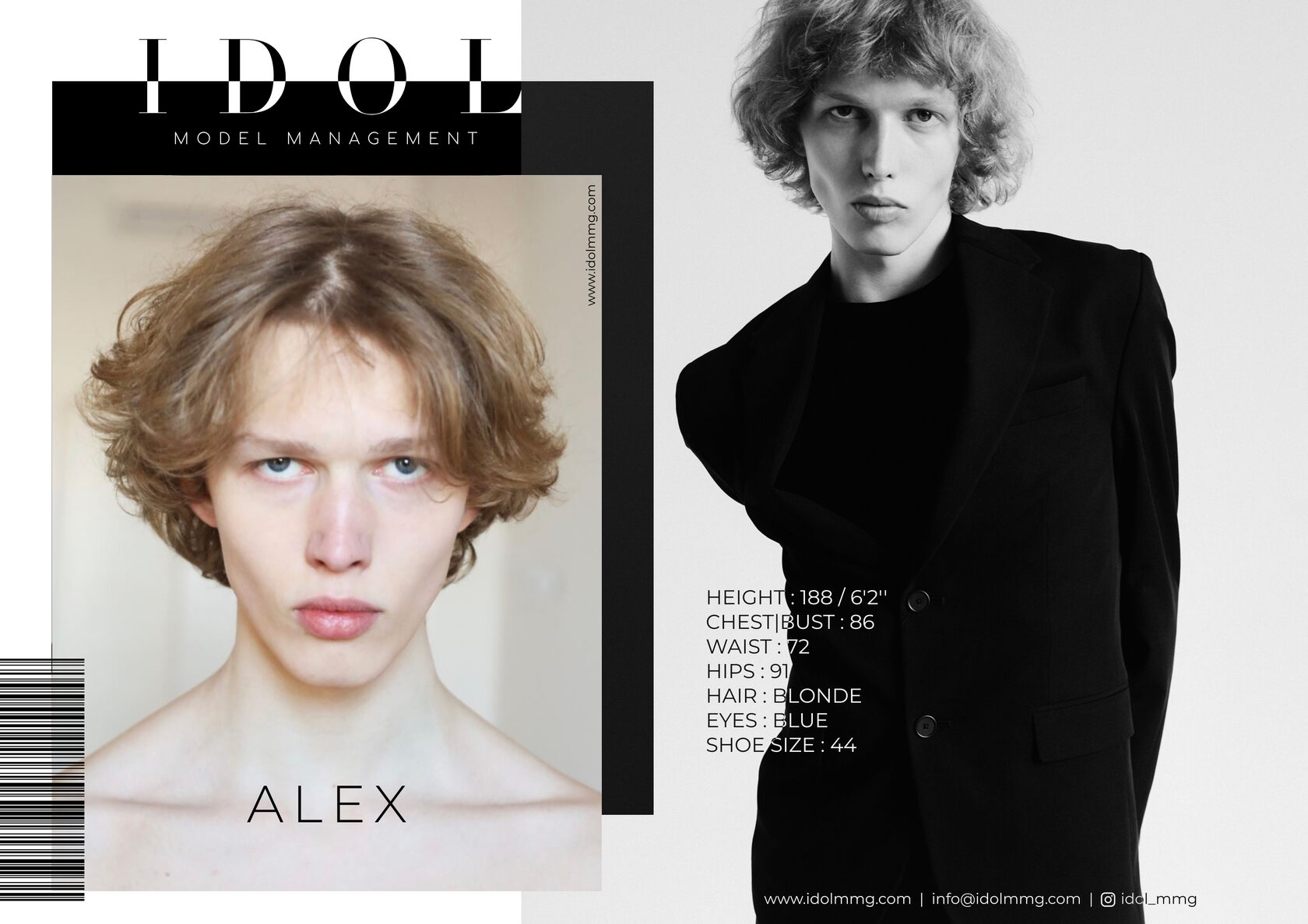 Alex D :: IDOL Model Management