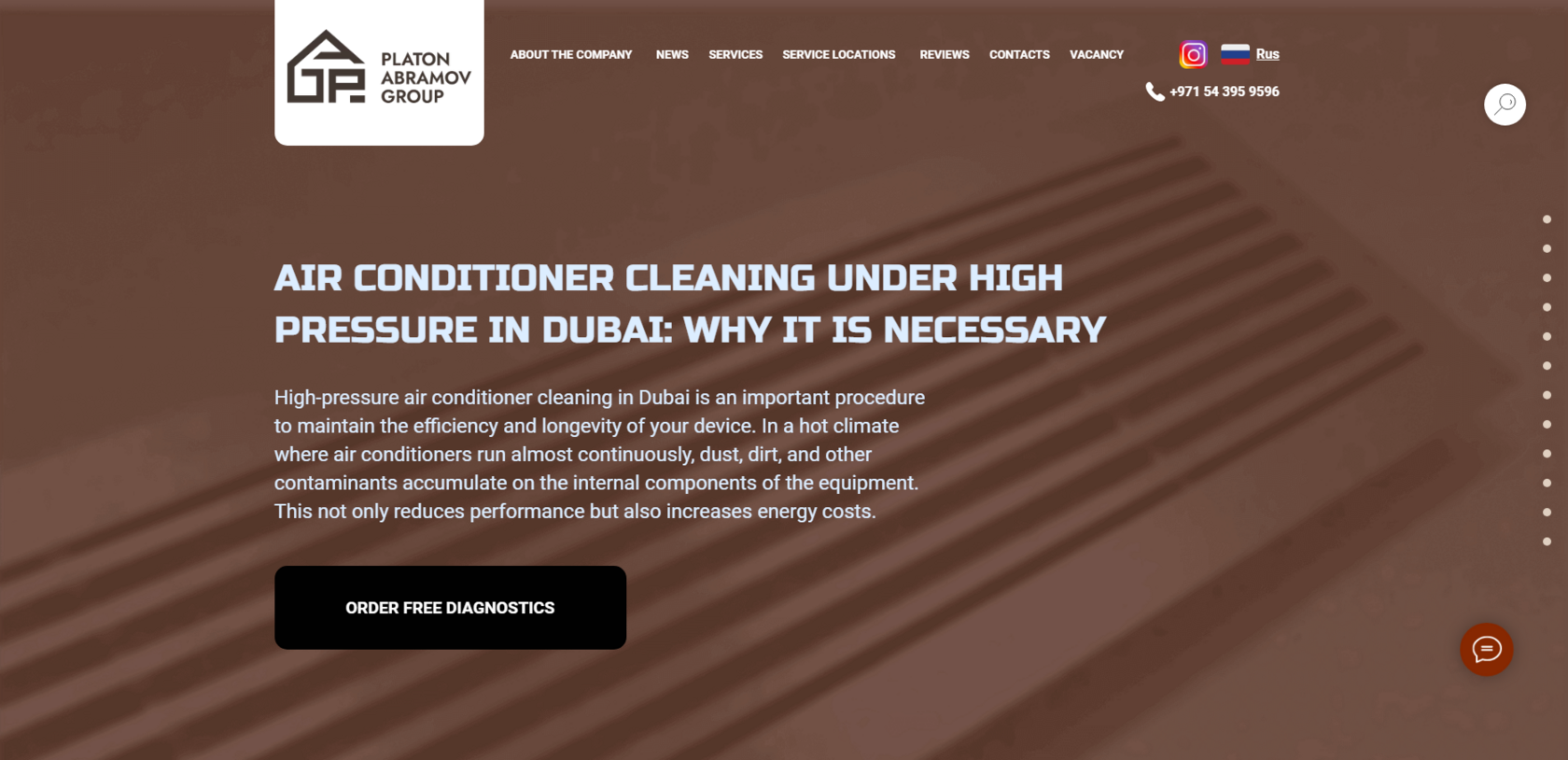 High-pressure air conditioner cleaning in Dubai: fast and efficient ...