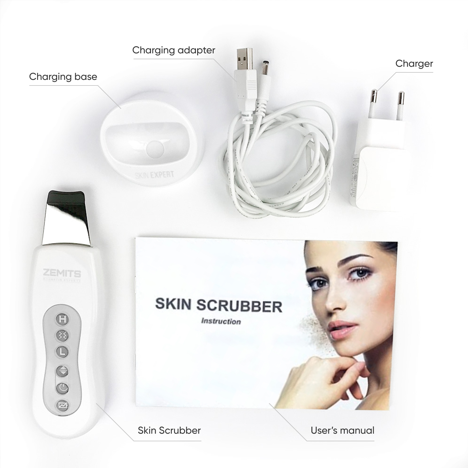 Zemits Skin Expert Ultrasound Skin Scrubber for Sale at the Best Price ...