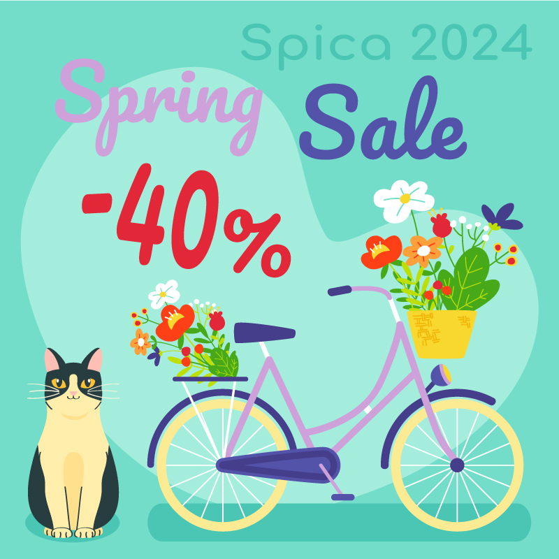 Spring Sale 2024. Спеціальна знижка -40% від Spica
