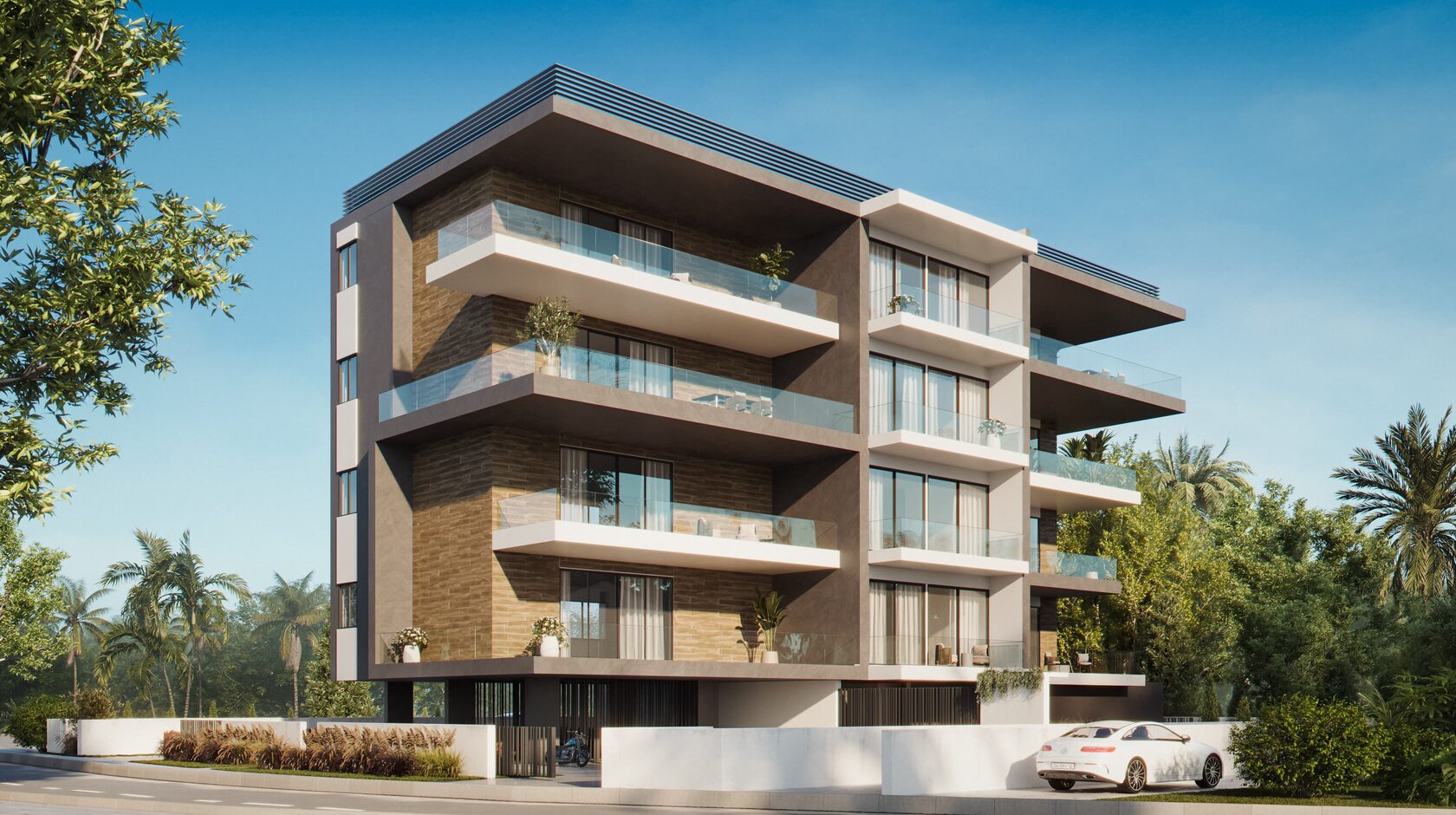 Exterior Design Concepts For Sakura Residence| TENGO Design Portfolio