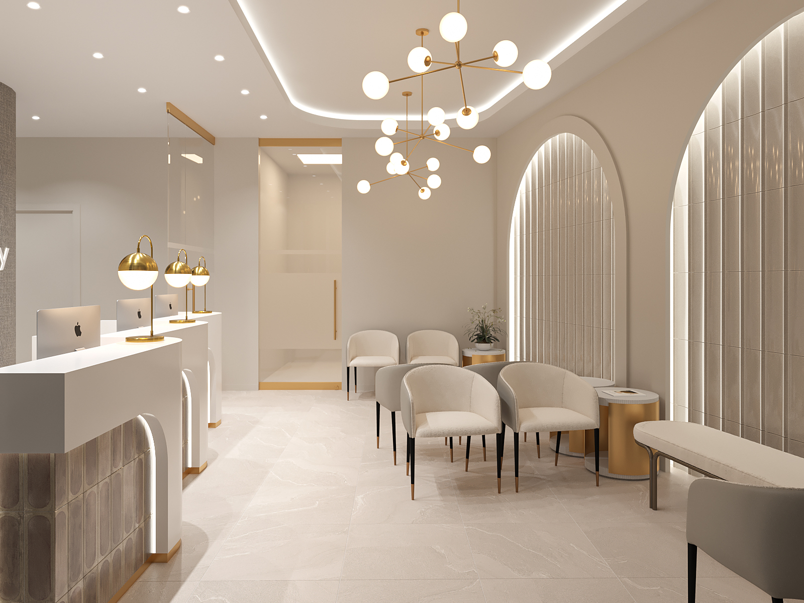 INTERIOR DESIGN OF A DENTAL CLINIC SUN DENTISTRY