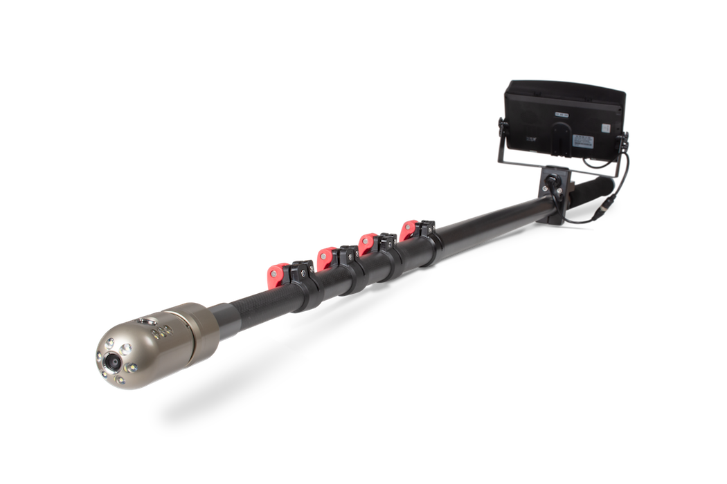 Inspection Pole Camera COBRA with Dual View HD Camera Head