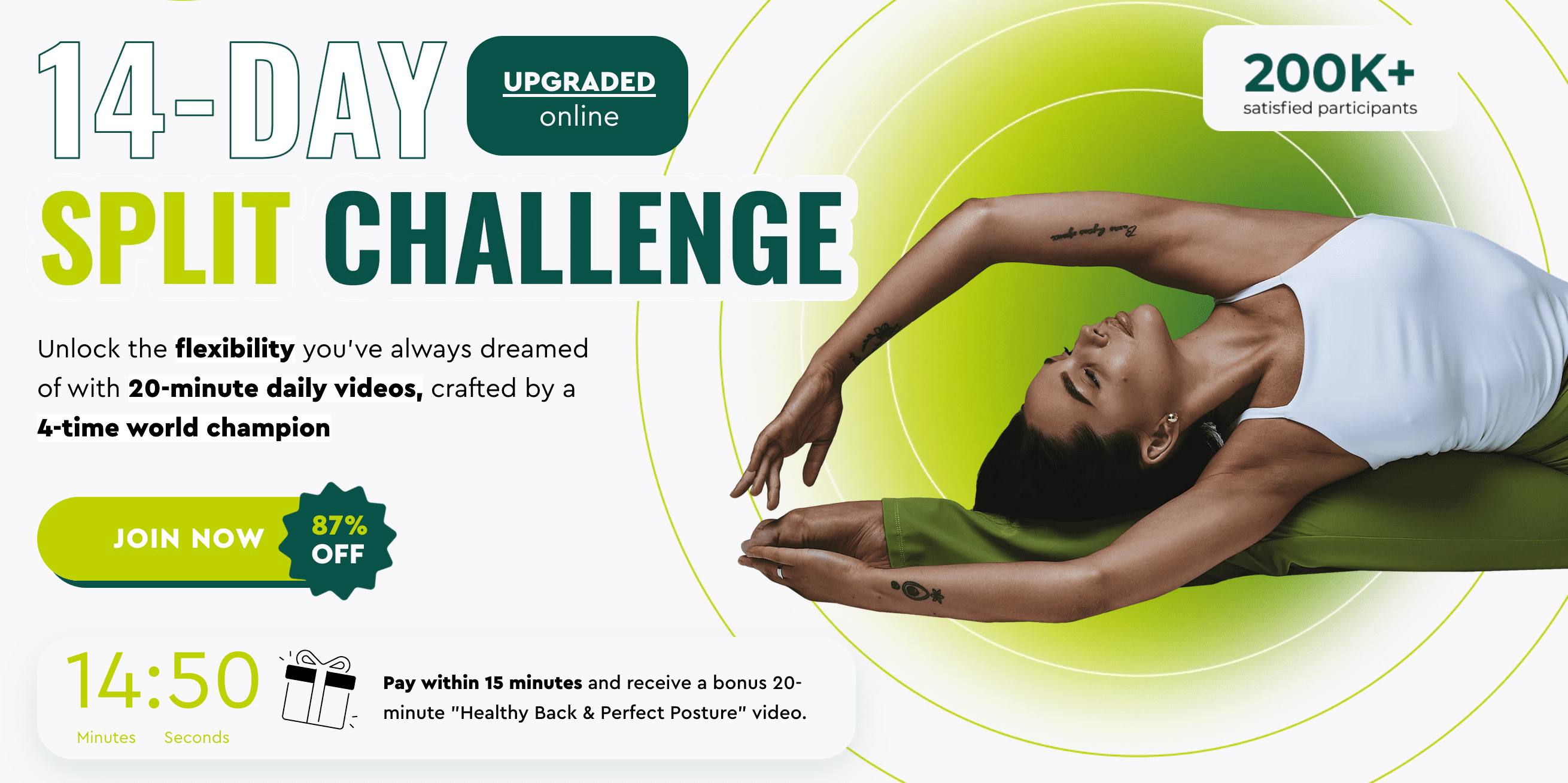 14-day split challenge
