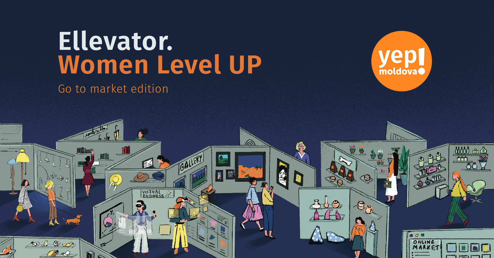 Ellevator. Women Level UP Go to Market Edition