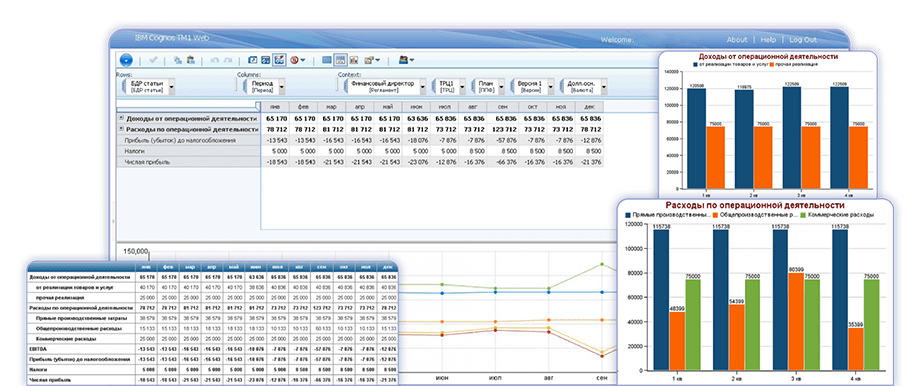 IBM Planning Analytics (IBM Cognos TM1) - функциональное описание