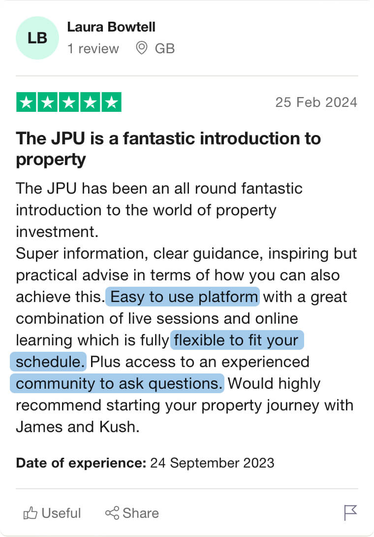 JPU - James Property University launch