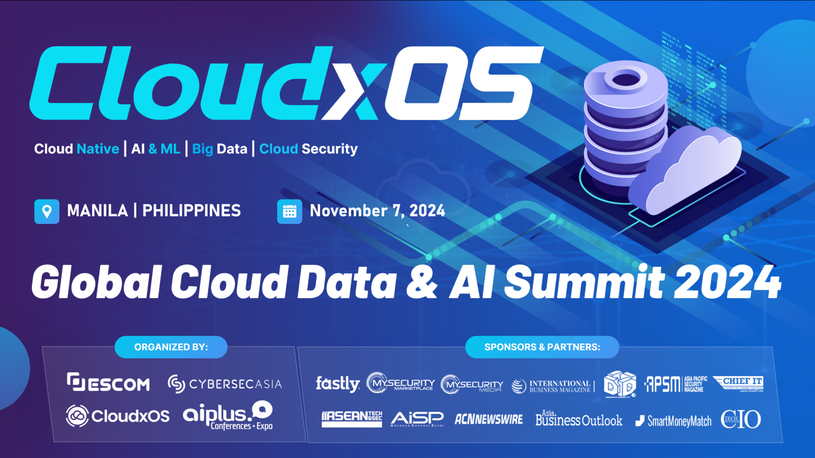 Global Cloud Data & AI Summit | November 7th, 2024 - Manila, Philippines