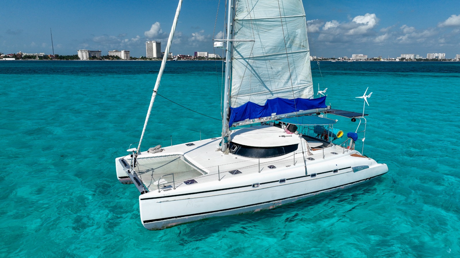 46ft Crew Cat Private Catamaran charter in Cancun