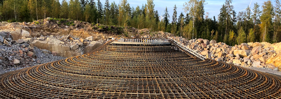 Tuulipuiston Perustukset ja Raudoitus | Nord Raudoitus