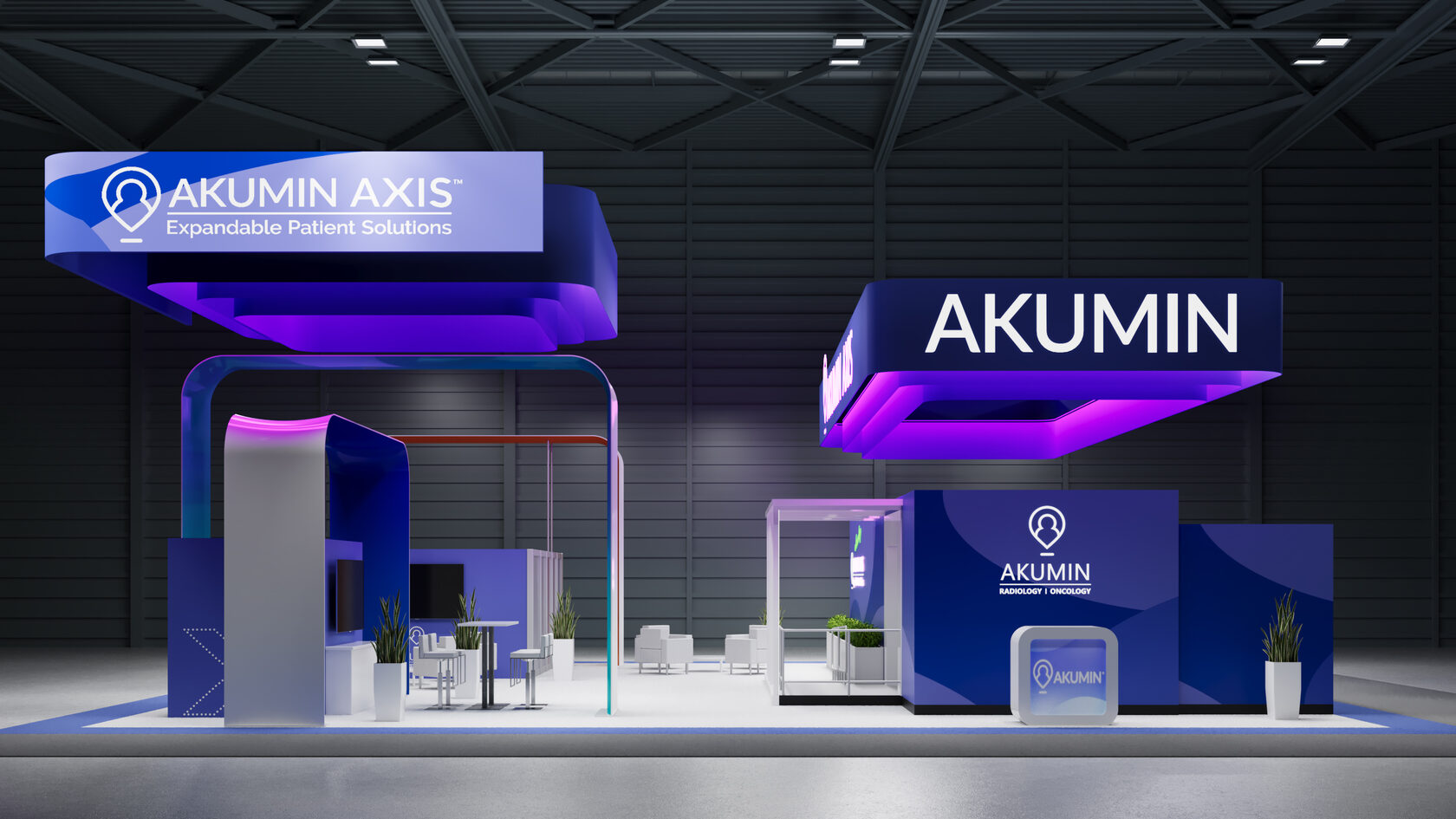 AKUMIN RSNA 2024 BOOTH DESIGN