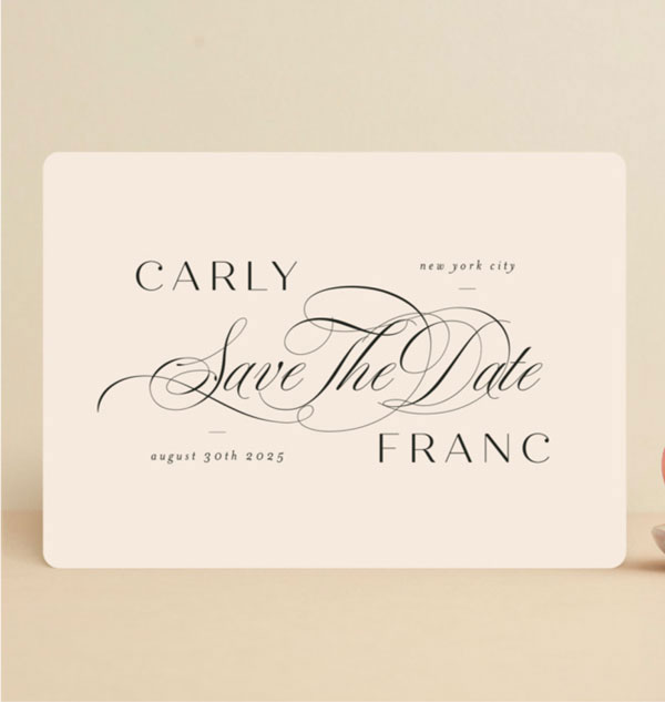 Mozart Font | Spencerian Script - Blessed Print