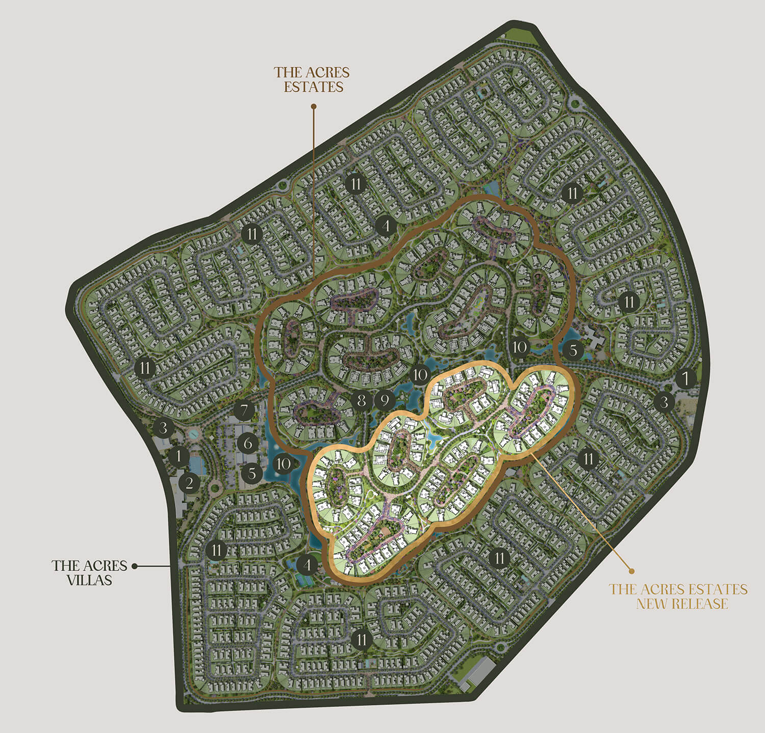 The Acres Meraas: Your Choice of Exquisite Villas