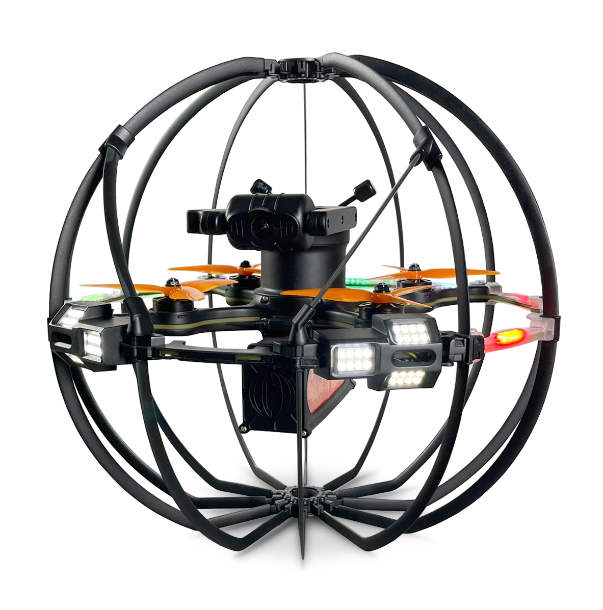 Industrial Inspection Drone with a Protective Cage SKYCOPTER COBRA