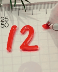 M00372 - Набір ручок з ефектом 3D (12 шт)