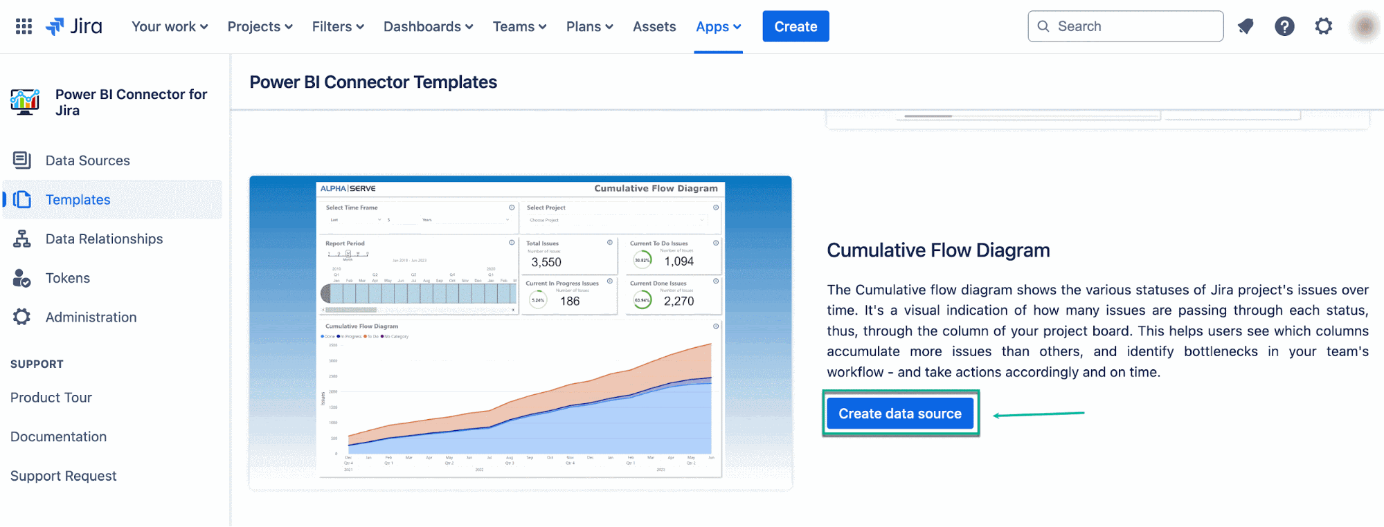 Create Jira Cumulative Flow Diagram in Power BI with a Pre-Build ...