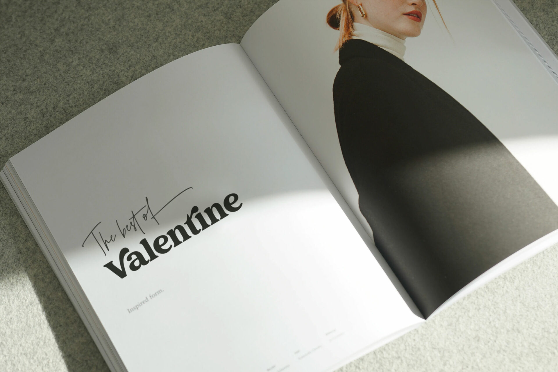 Creative Vintage Font | Serif Fonts - Blessed Print